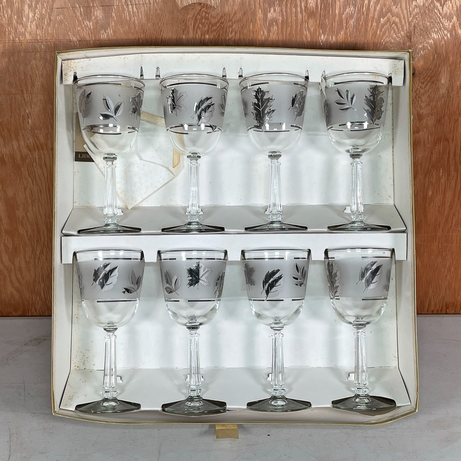Set Libbey Hostess Wine Glasses