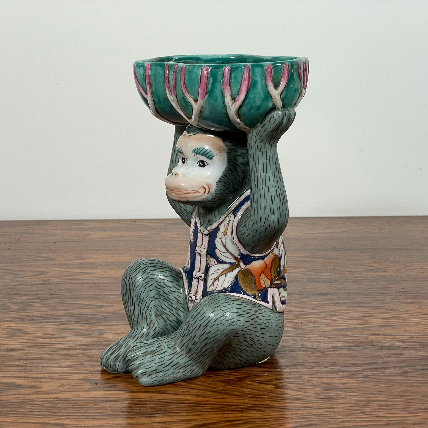 CHINESE CERAMIC MONKEY FIGURE