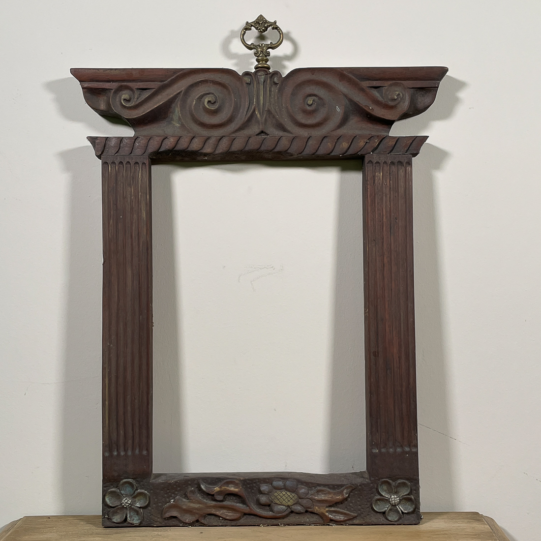 FANCY CARVED WOOD FRAME