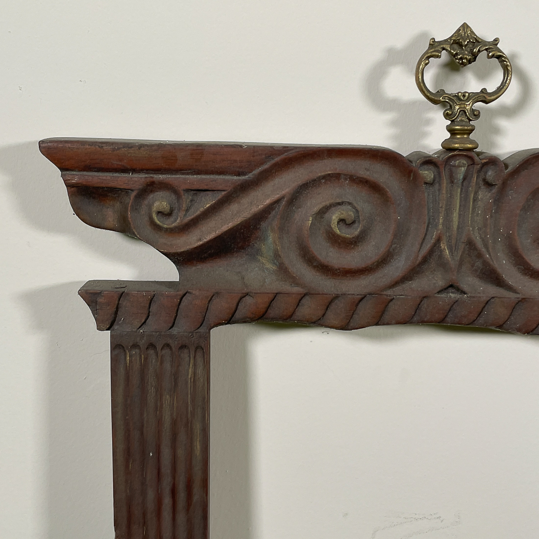 FANCY CARVED WOOD FRAME